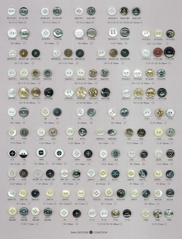 春夏ボタン カタログ Vol.103 7ページ｜大阪プラスチック工業株式会社